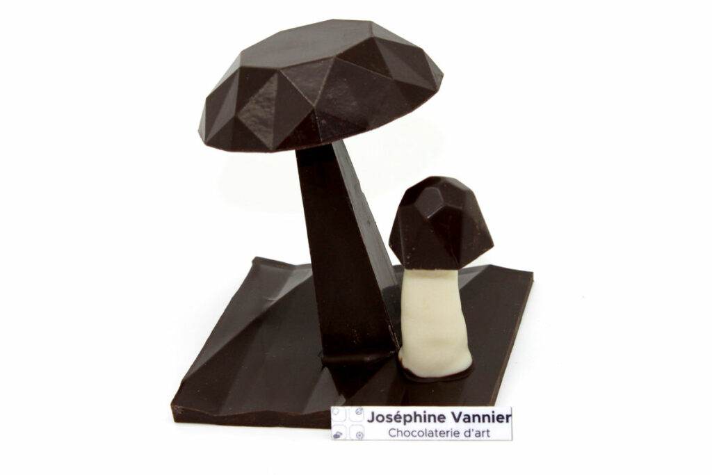Champi Facettes sur plaque T1 en Chocolat – Joséphine Vannier ...
